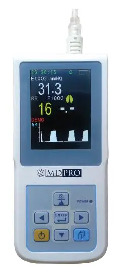 MicroCap 9 Portable Handheld Capnograph/Oximeter